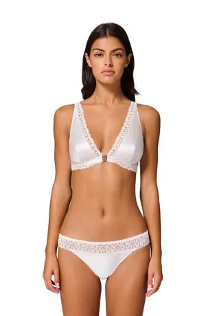 Simone Perele Symphonie Triangle Bralette - Ivory