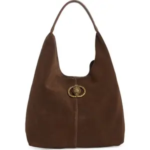 Kurt Geiger Medium Chelsea Slouch Hobo Bag - Dark Brown