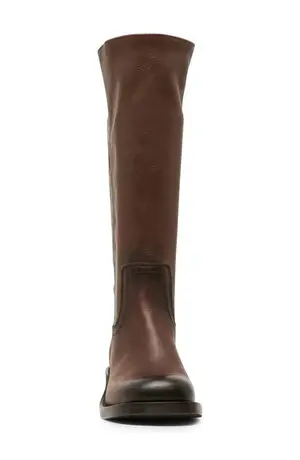 Steve Madden Rubi Knee High Boot - Brown Leather