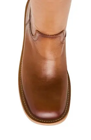 Steve Madden Rubi Knee High Boot - Cognac Leather