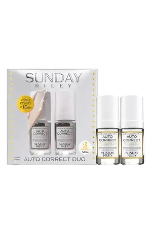 Sunday Riley Auto Correct Eye Cream Duo $130 Value - No Color