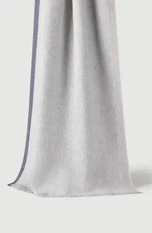 Brunello Cucinelli Cashmere Scarf Pearl Grey