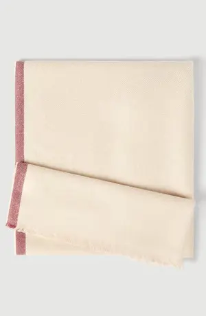 Brunello Cucinelli Cashmere Scarf - Sand