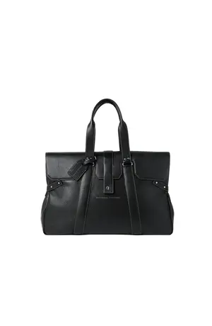 Brunello Cucinelli Grained Calfskin Country Weekender Bag