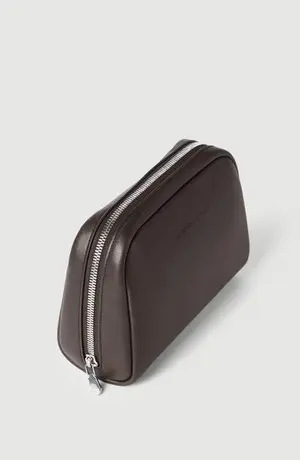 Brunello Cucinelli Smooth Calfskin Slim Beauty Case