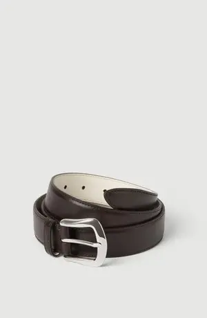Brunello Cucinelli Calfskin Belt - Brown