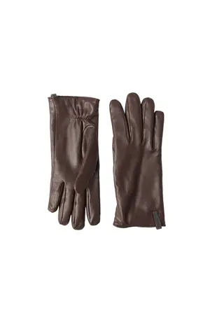 Brunello Cucinelli Nappa Leather Gloves With Monili