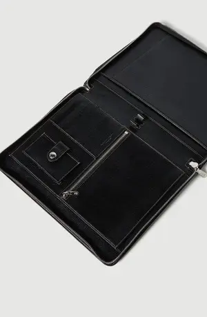 Brunello Cucinelli Grained Calfskin Document Holder