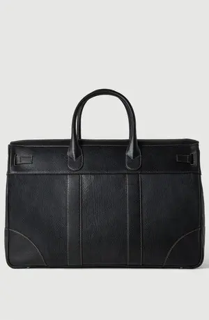 Brunello Cucinelli Grained Calfskin Country Bag