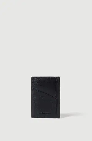 Brunello Cucinelli Brushed Leather Card Holder