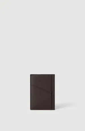 Brunello Cucinelli Smooth Calfskin Card Holder