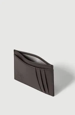 Brunello Cucinelli Smooth Calfskin Card Holder
