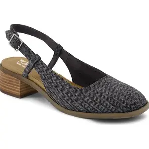 Toms Jaclyn Slingback Sandal - Charcoal