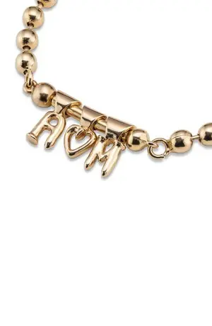 UNODE50 18k -plated Charm
