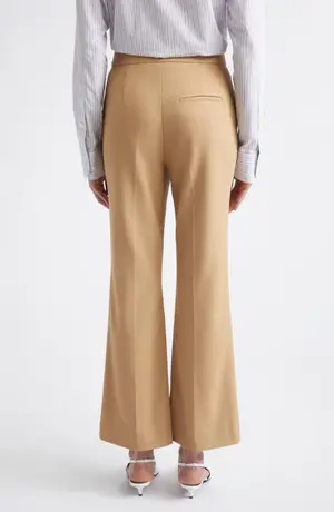 Maria Mcmanus High Waist Organic Cotton Flare Pants