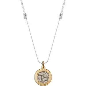 &LIVY Saint Michael Expandable Necklace - Silver