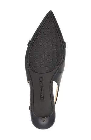 Tommy Hilfiger Slingback Pointed Toe Pump - Marine