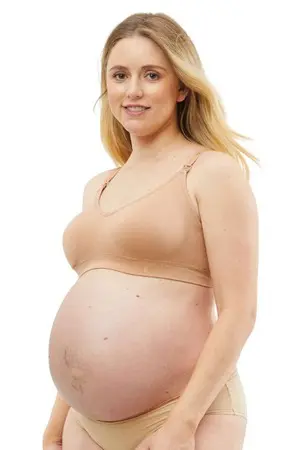 CAKE MATERNITY Rock Candy Seamless Padded Luxury Nursing Bra - Mocha