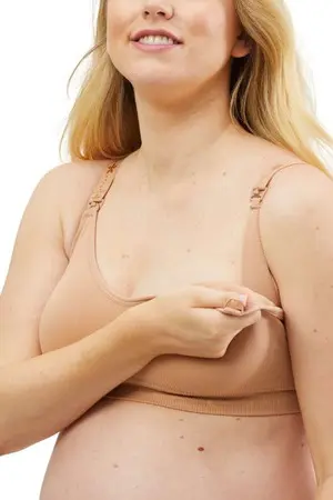 CAKE MATERNITY Rock Candy Seamless Padded Luxury Nursing Bra - Mocha