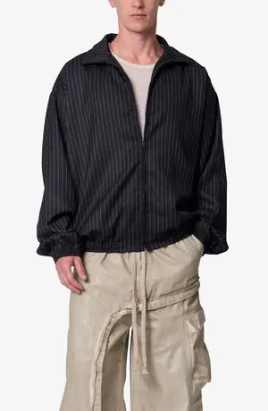 Mnml Striped Track Jacket