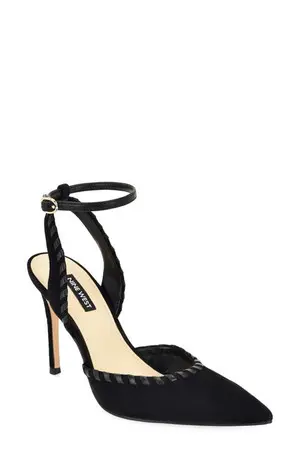 Nine West Kenedy Ankle Strap Pump Black