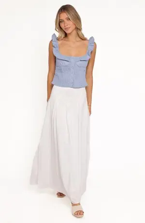 PETAL & PUP Zoey Cotton Maxi Skirt