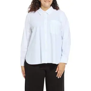 Lyssé Schiffer 2.0 Microfiber Button-up Shirt - White