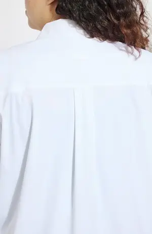 Lyssé Schiffer 2.0 Microfiber Button-up Shirt - White