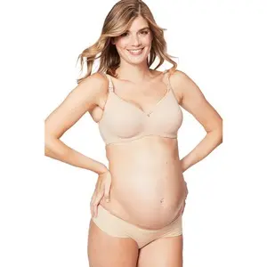 CAKE MATERNITY Croissant Smoothing Flexi-wire Nursing Bra - Beige