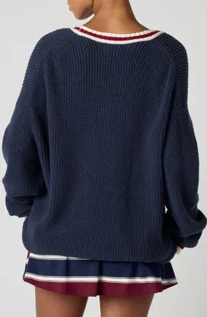 FLORENCE BY MILLS Varsity Cardigan