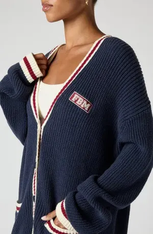 FLORENCE BY MILLS Varsity Cardigan