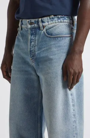 GOLDEN GOOSE Journey Parker Wide Leg Jeans