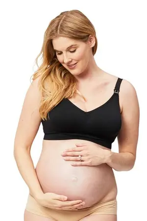 CAKE MATERNITY Popping Candy Fuller Bust Wire-free Nursing Bra - Black