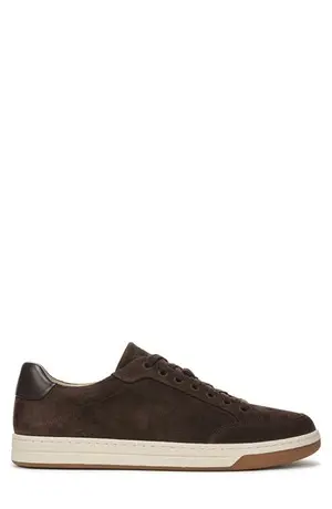 Vince Caspian Low-top Leather Sneakers - Truffle