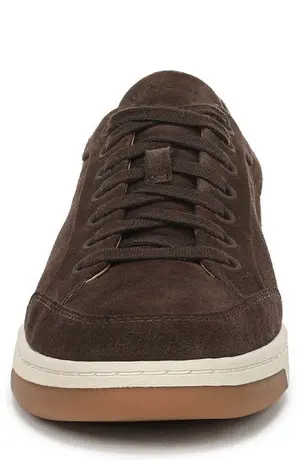 Vince Caspian Low-top Leather Sneakers - Truffle