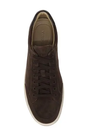 Vince Caspian Low-top Leather Sneakers - Truffle