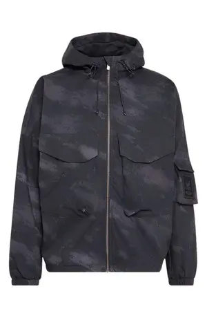 Adidas Camo Hooded Windbreaker