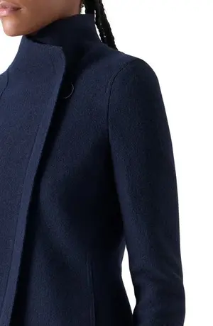 Akris Asymmetric Wool Jacket