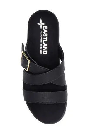 Eastland Sanibel Slide Sandal - Black