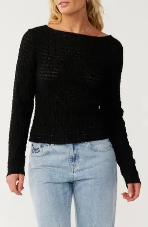 Rip Curl Bossa Nova Texture Long Sleeve Top