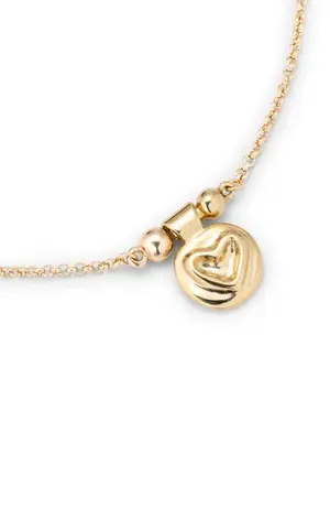 UNODE50 18k -plated Heart Charm