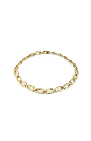 UNODE50 18k -plated Link Necklace - Gold