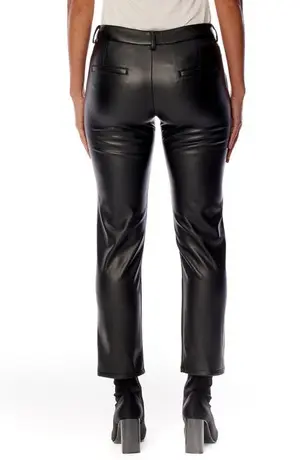 LBLC THE LABEL Franny Vegan Leather Trouser