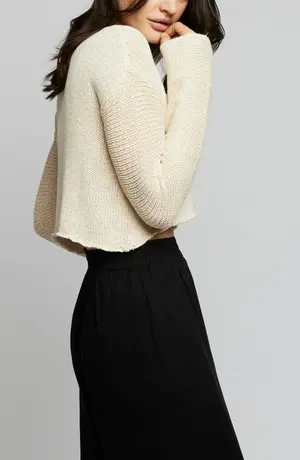 LBLC THE LABEL Sawyer Lightweight Sweater - Ivory