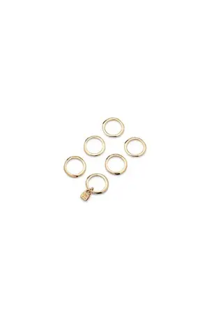 UNODE50 18k -plated Multi-ring