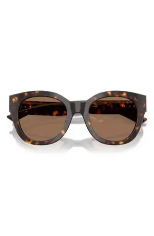 JIMMY CHOO 51mm Round Sunglasses