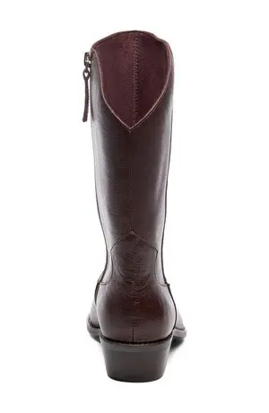 KELSI DAGGER BROOKLYN Piper Leather Boots - Warm Brown