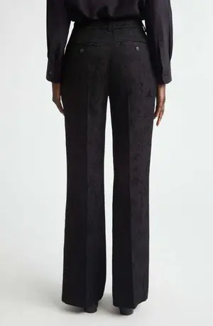 Etro Floral Jacquard Bootcut Trousers