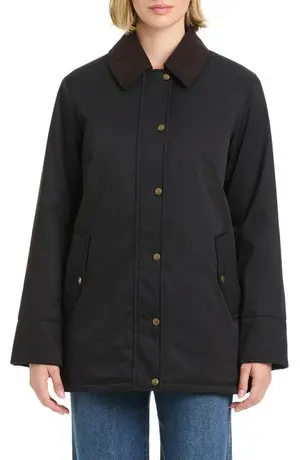 Vince Camuto Water Resistant Barn Jacket - Black