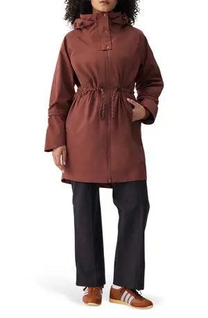 LOLE Piper Water-repellent Rain Jacket - Sienna